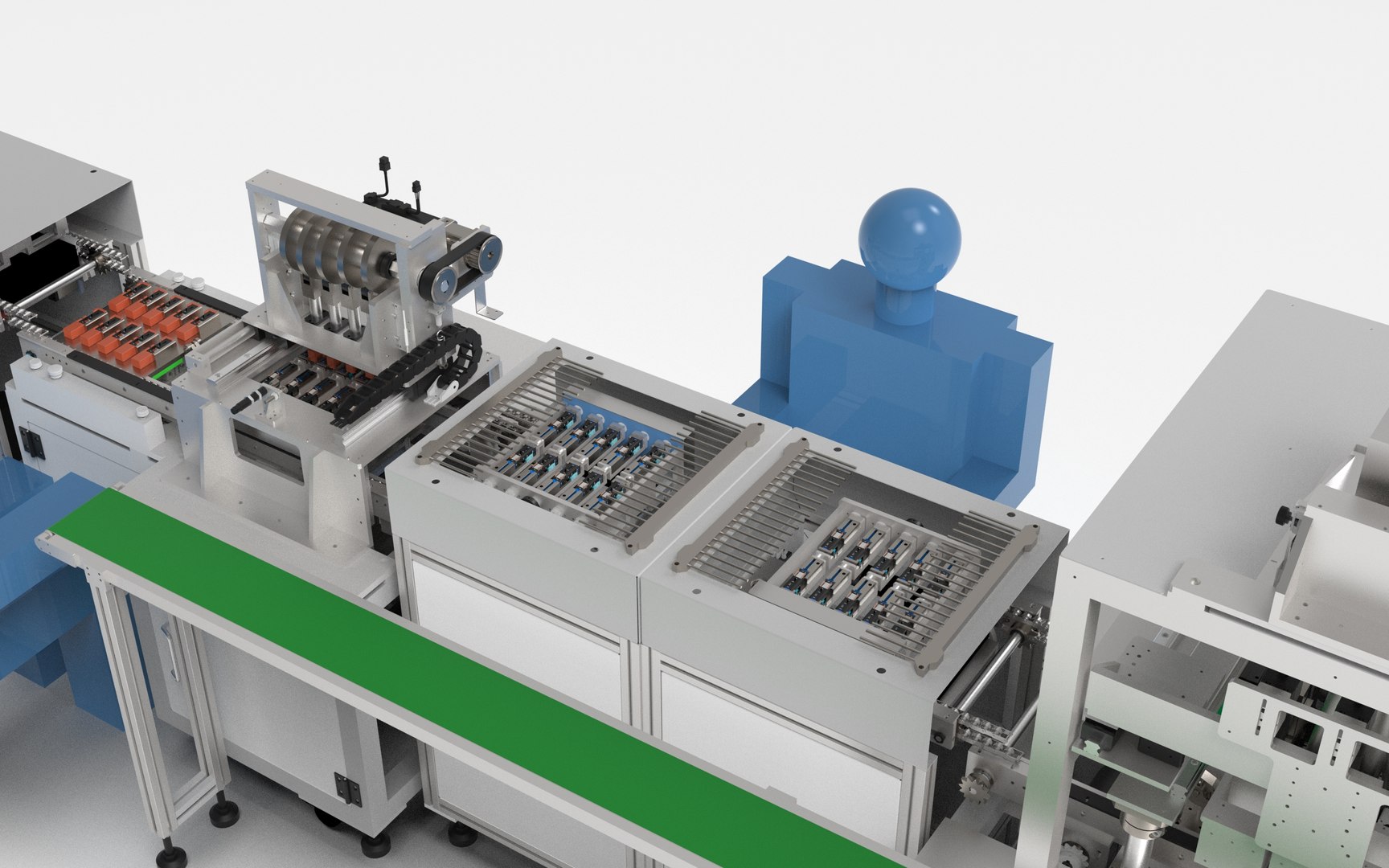 3D Silicon Steel Sheet Automatic Pressing And Welding Machine model ...