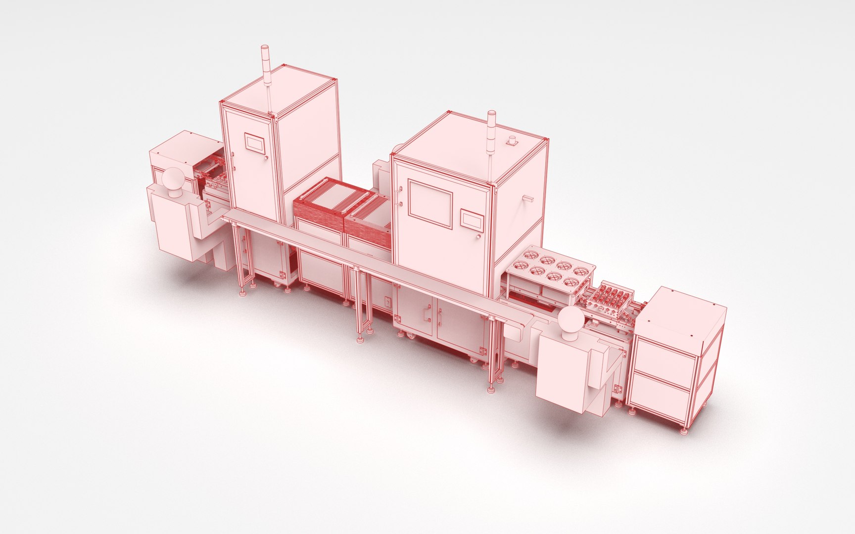 3D Silicon Steel Sheet Automatic Pressing And Welding Machine model ...