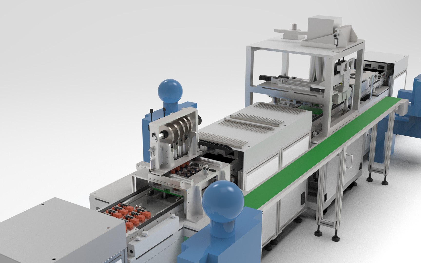 3D Silicon Steel Sheet Automatic Pressing And Welding Machine model ...