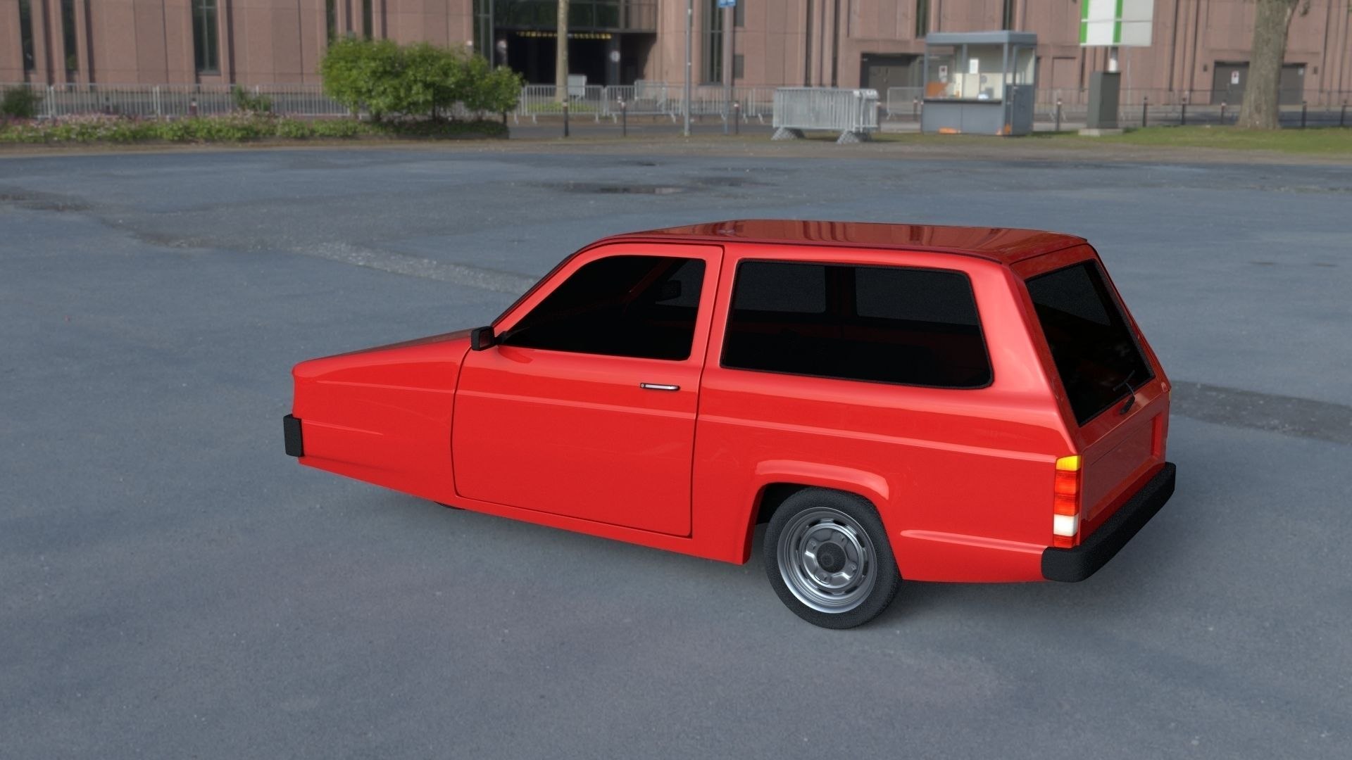 3d Robin Reliant Hdri Model