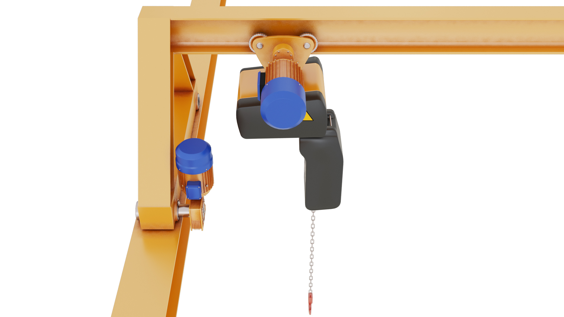 3D Gantry Crane Light Transport - TurboSquid 2068117