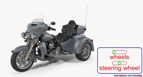 3D rigged motorcycles - TurboSquid 1203388
