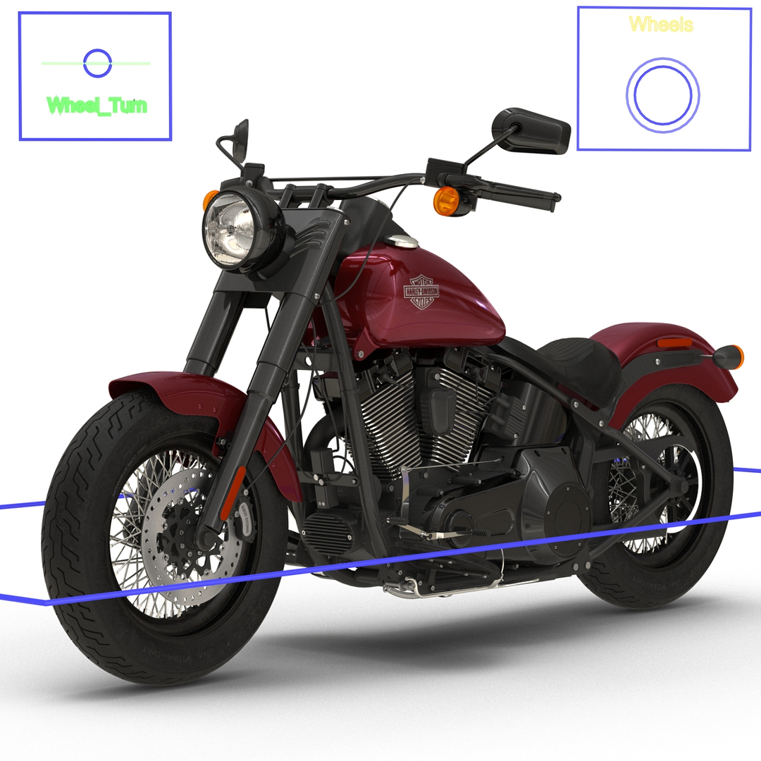 3D rigged motorcycles - TurboSquid 1203388