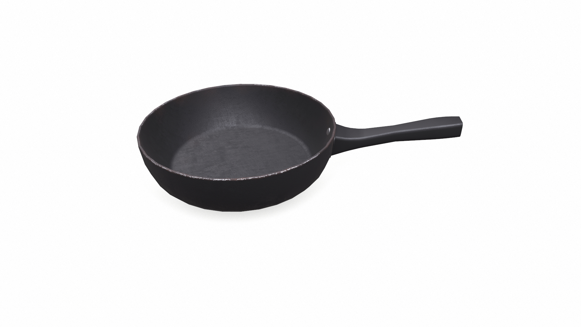 Old Rusty Iron Frying Pan Low-poly PBR 3D Model - TurboSquid 2290699