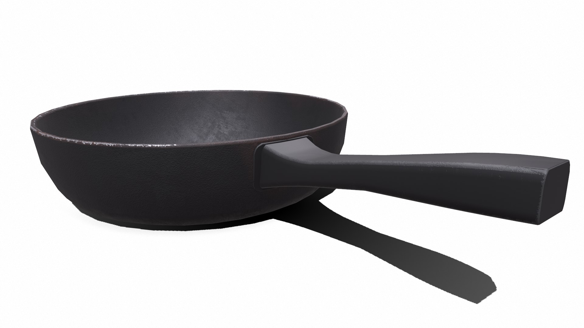 Old Rusty Iron Frying Pan Low-poly PBR 3D Model - TurboSquid 2290699