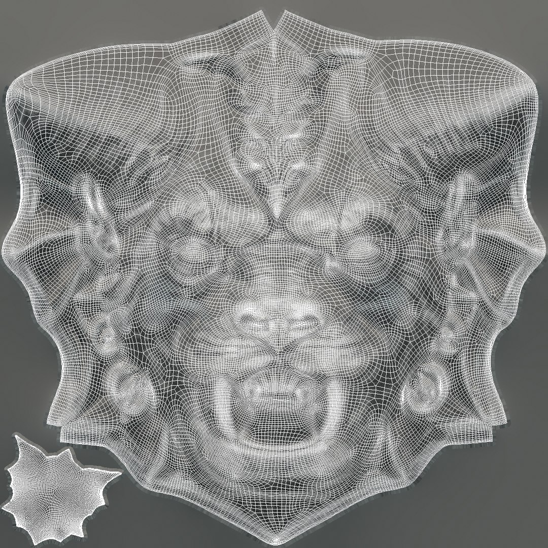 3D 9 Gargoyle Heads Collection 1 Model - TurboSquid 2292028