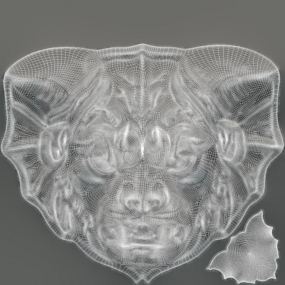 3D 9 Gargoyle Heads Collection 1 Model - TurboSquid 2292028