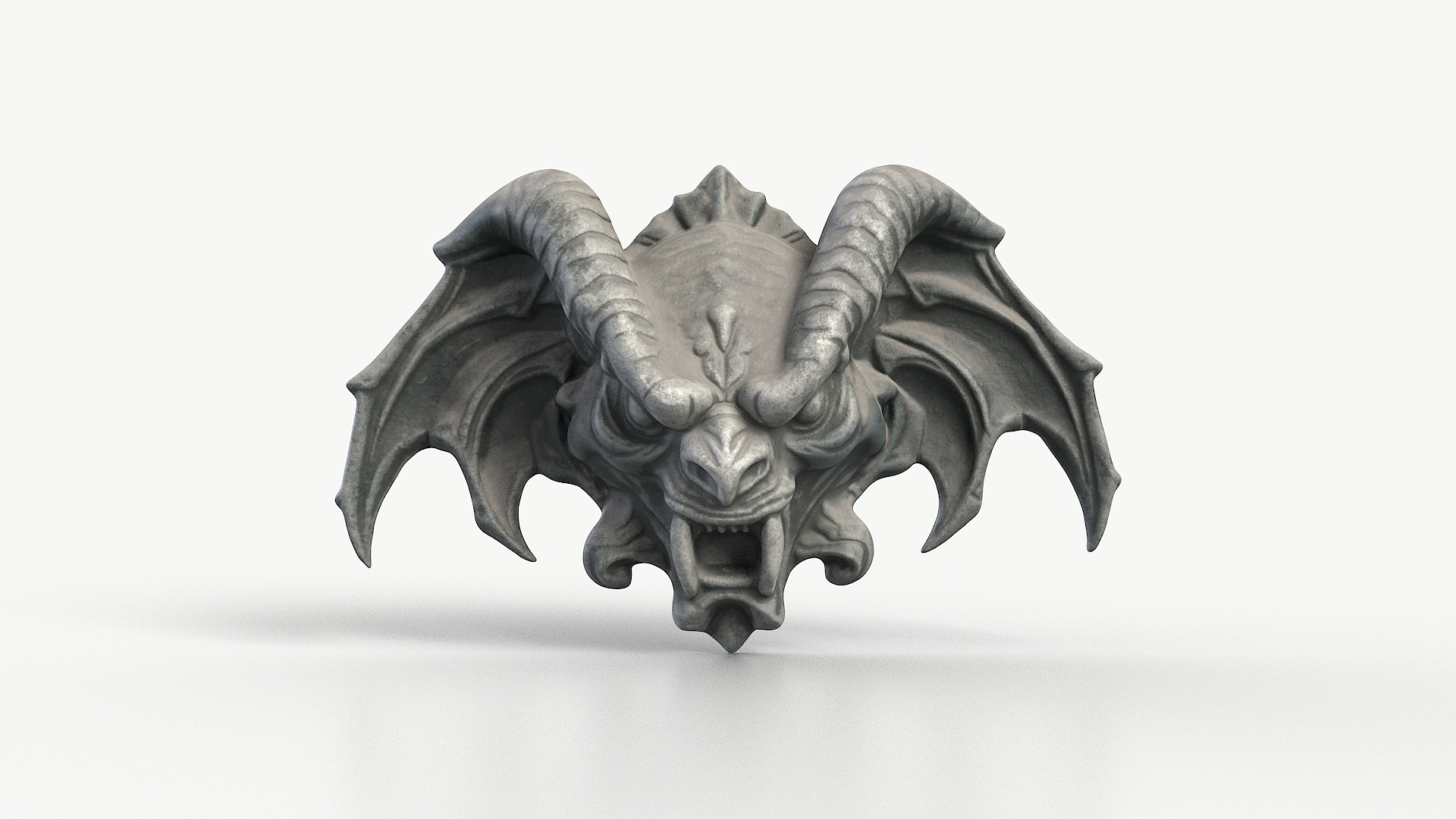 3D 9 Gargoyle Heads Collection 1 Model - TurboSquid 2292028