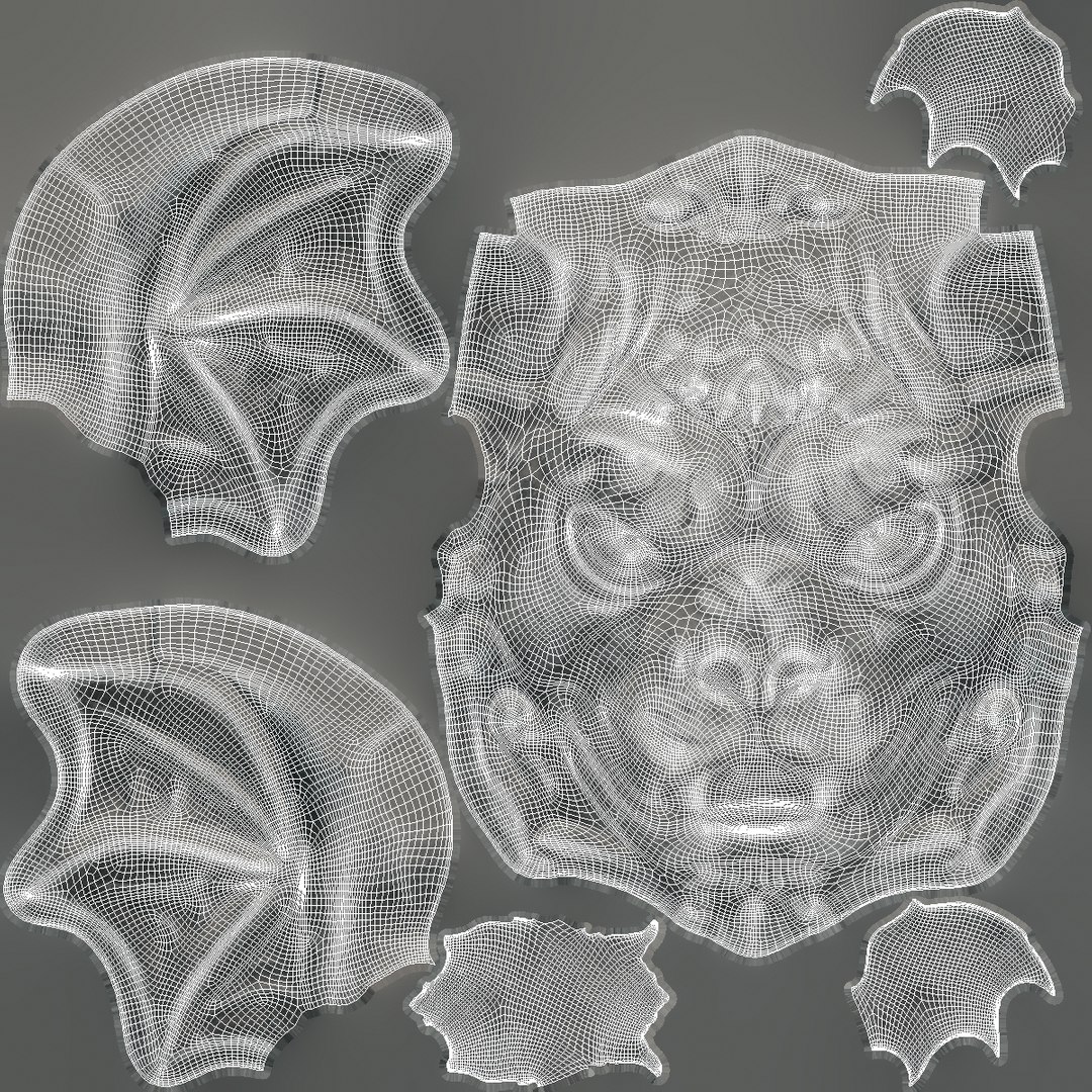 3D 9 Gargoyle Heads Collection 1 Model - TurboSquid 2292028