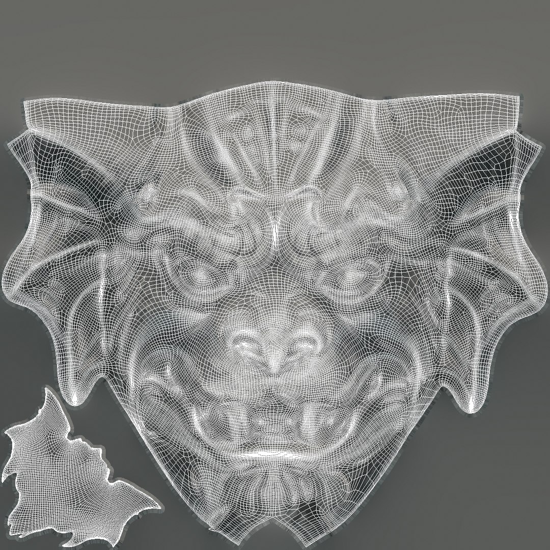 3D 9 Gargoyle Heads Collection 1 Model - TurboSquid 2292028