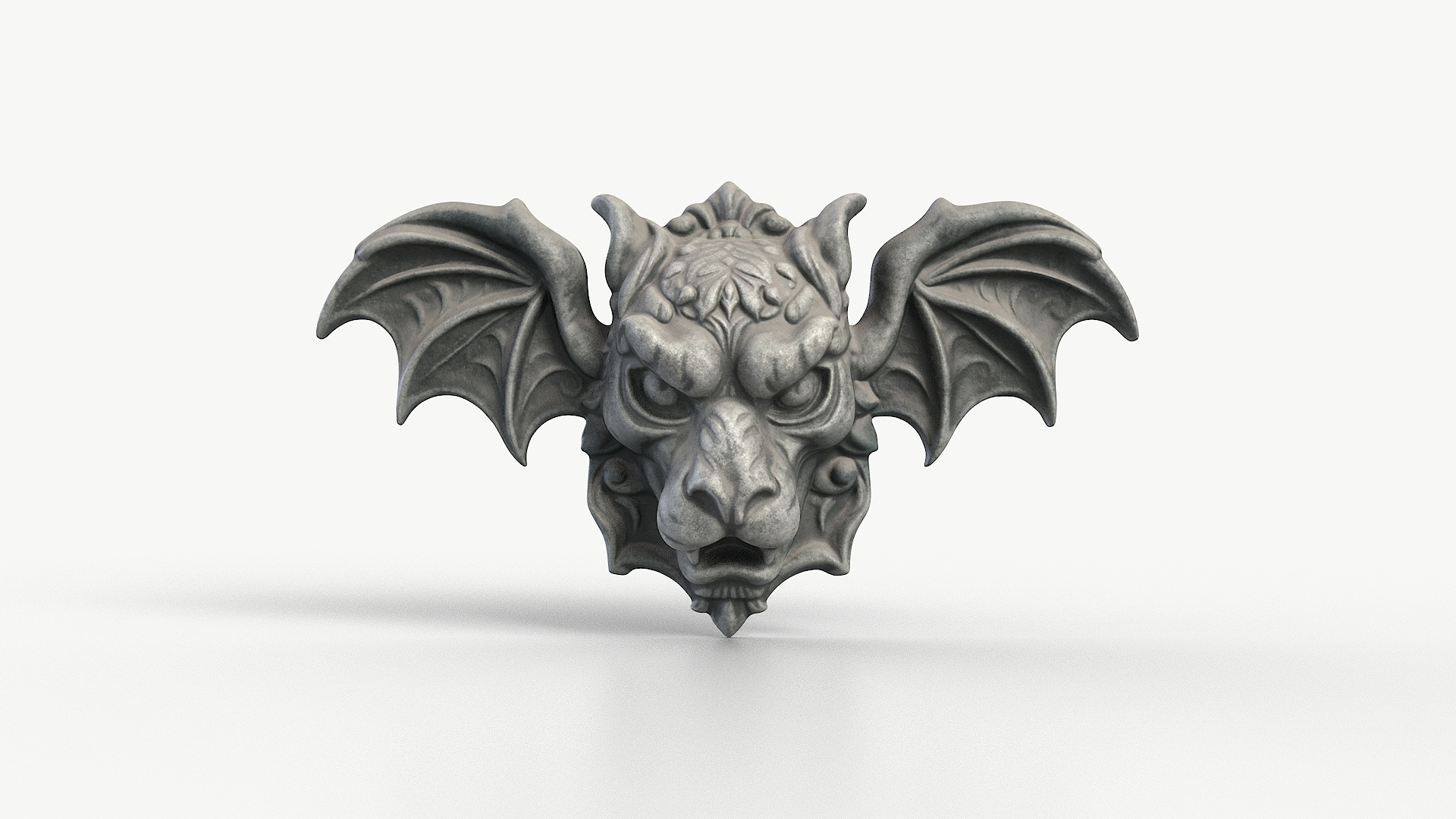 3D 9 Gargoyle Heads Collection 1 Model - TurboSquid 2292028