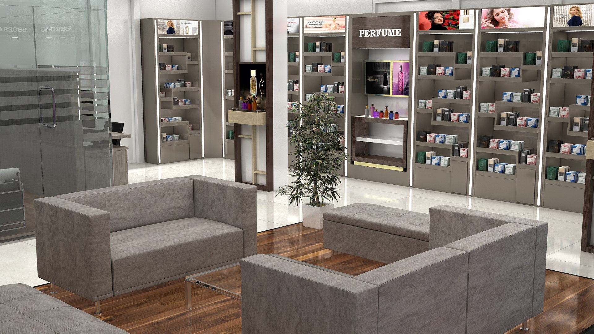 3D Shop Interior Model - TurboSquid 2137751