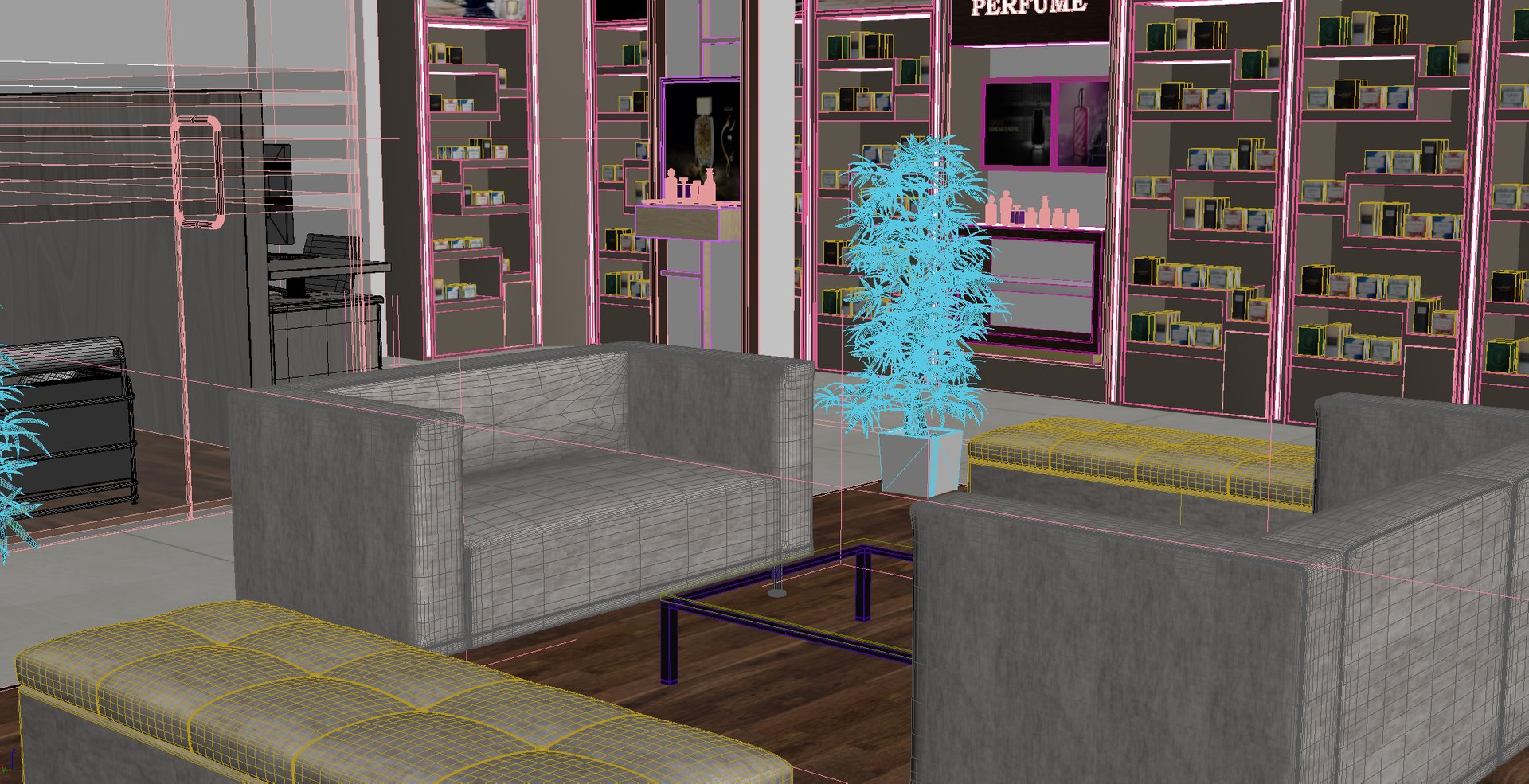 3D Shop Interior Model - TurboSquid 2137751