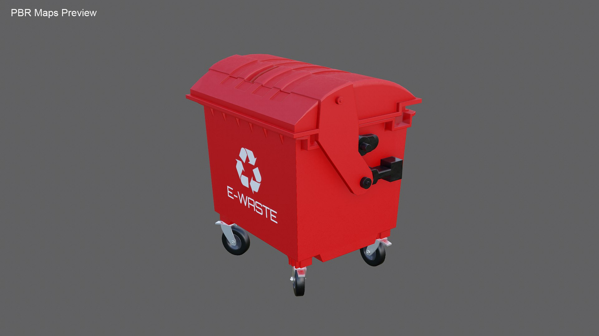 3d Model Garbage Container
