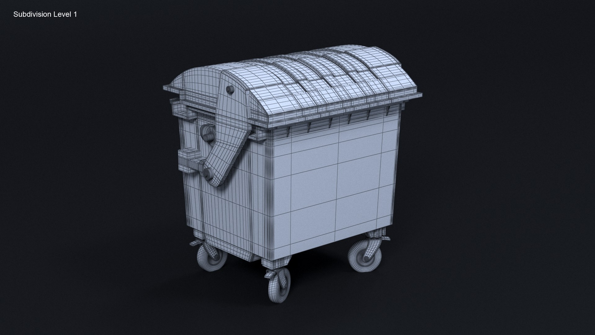 3d Model Garbage Container