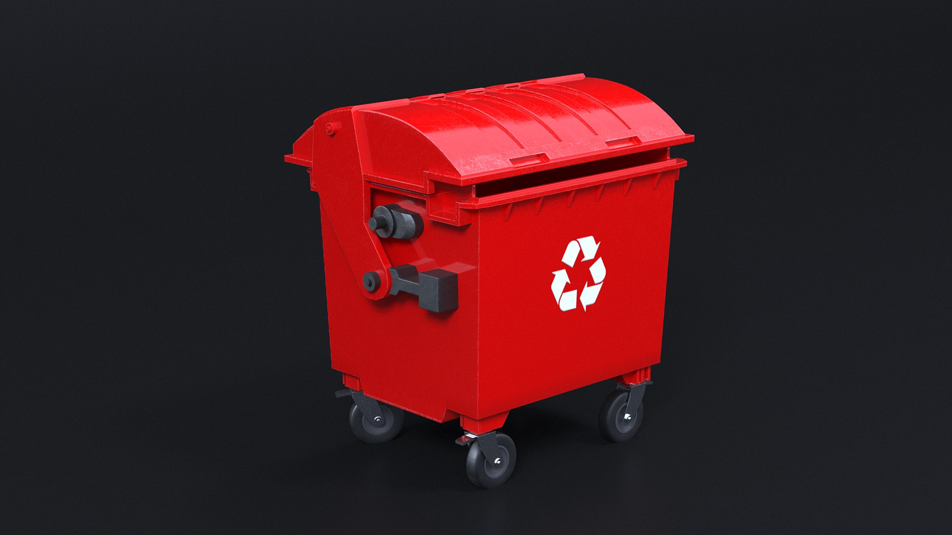 3d Model Garbage Container