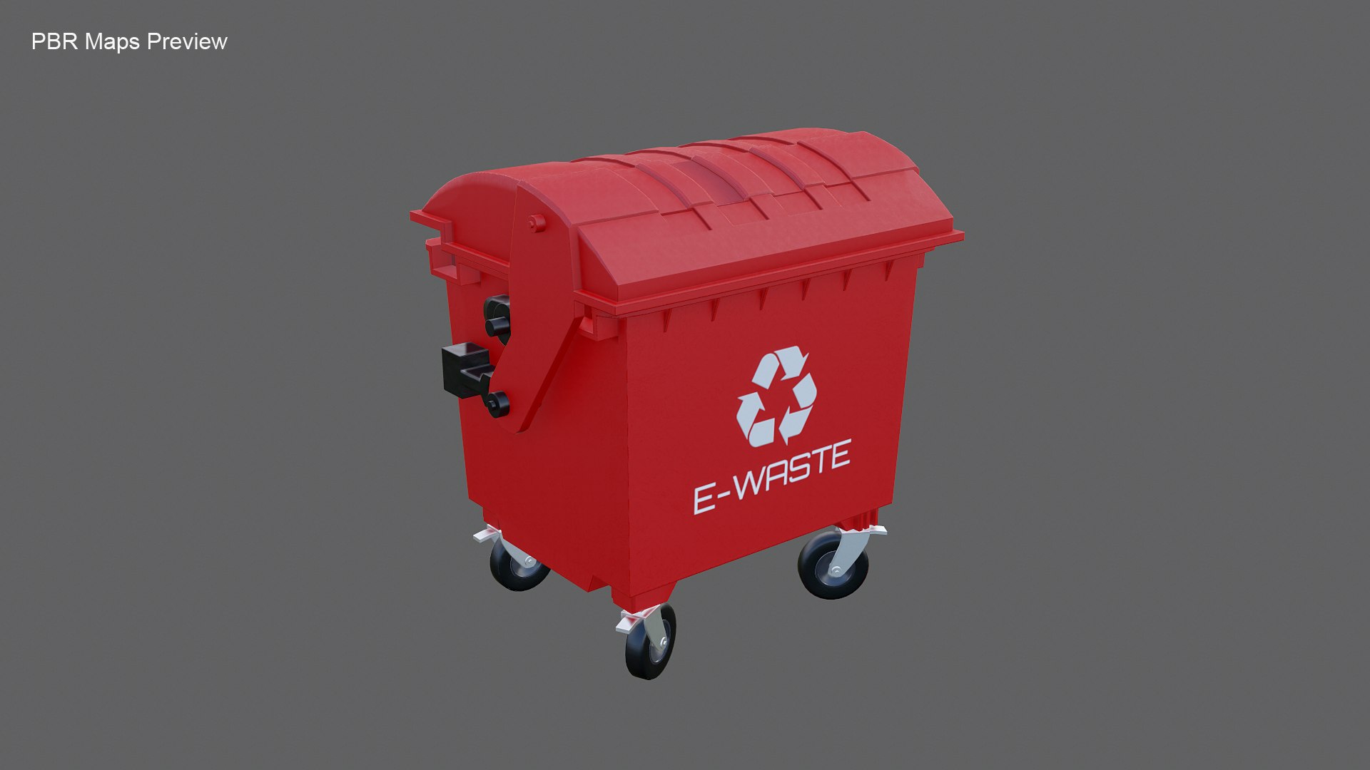 3d Model Garbage Container