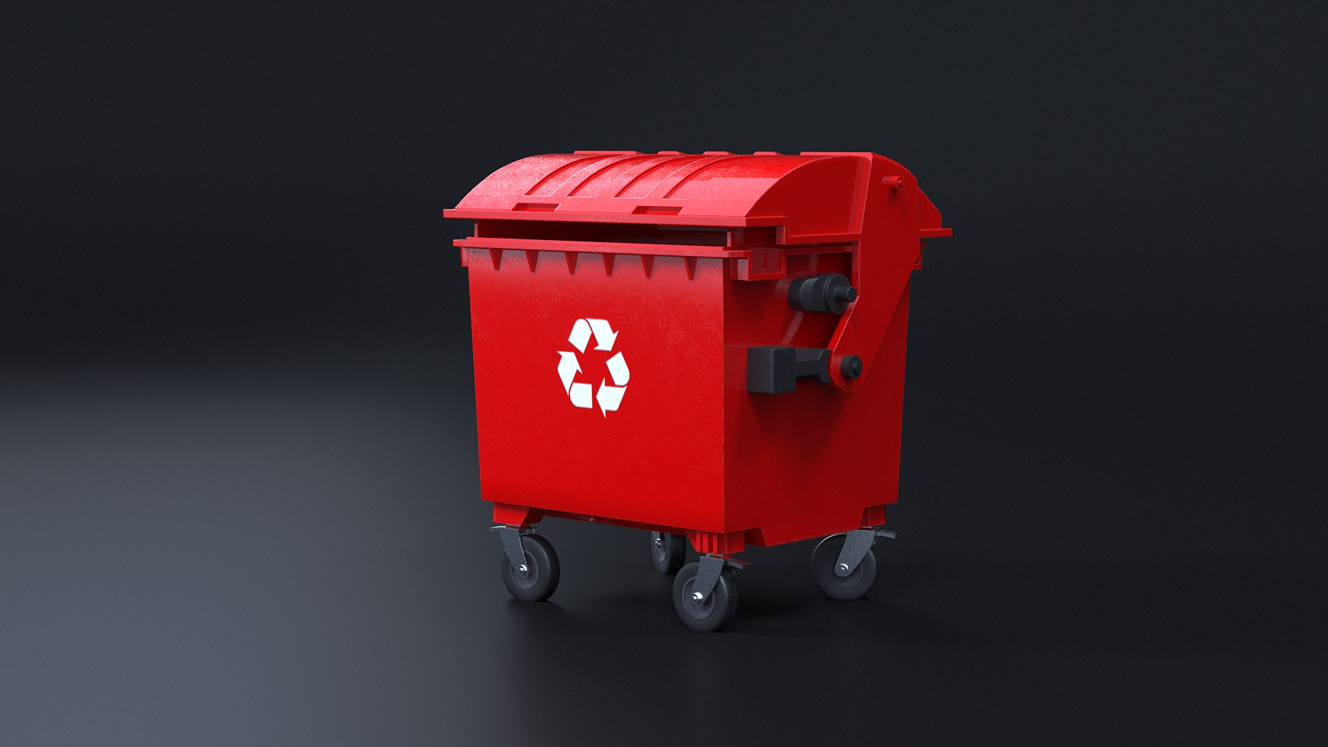 3d Model Garbage Container