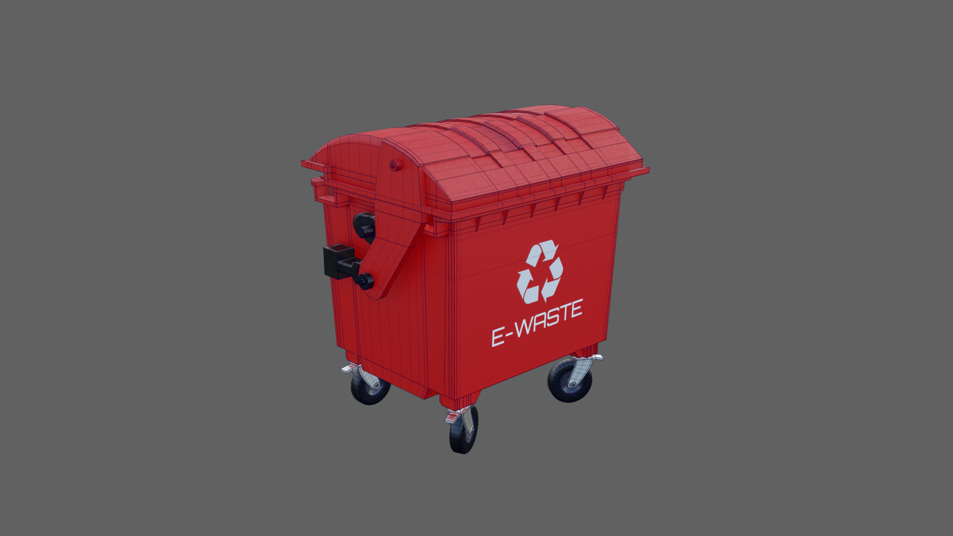 3d Model Garbage Container
