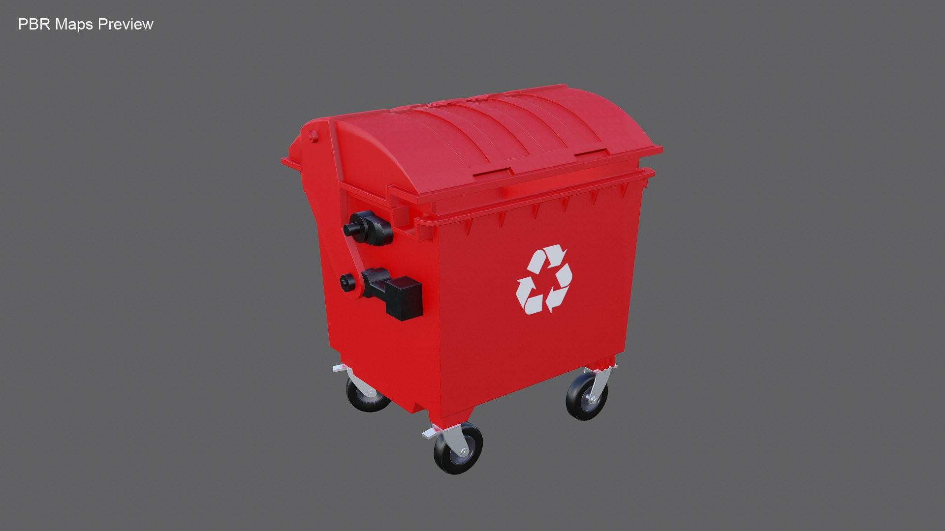3d Model Garbage Container