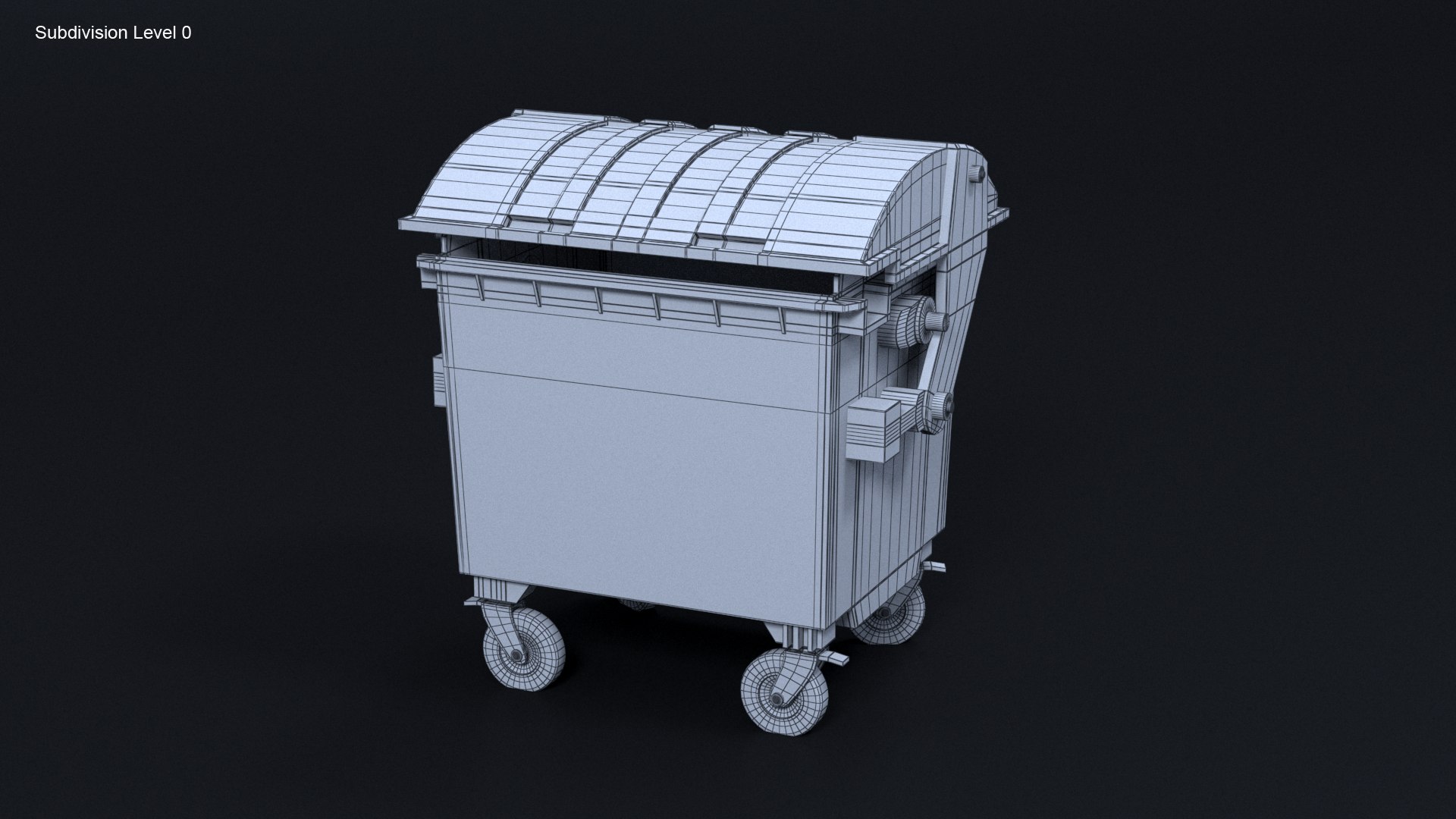 3d Model Garbage Container