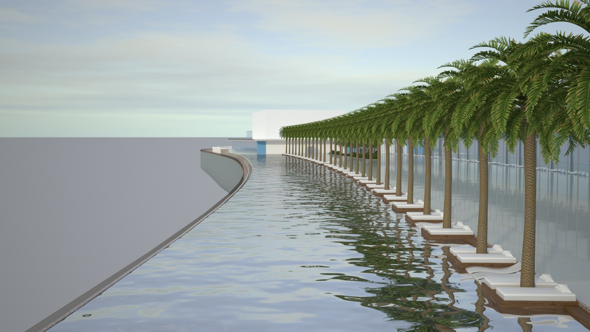 Realistic Marina Bay Sands 3D Model - TurboSquid 1306859