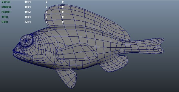 greenblotched rockfish 3d model
