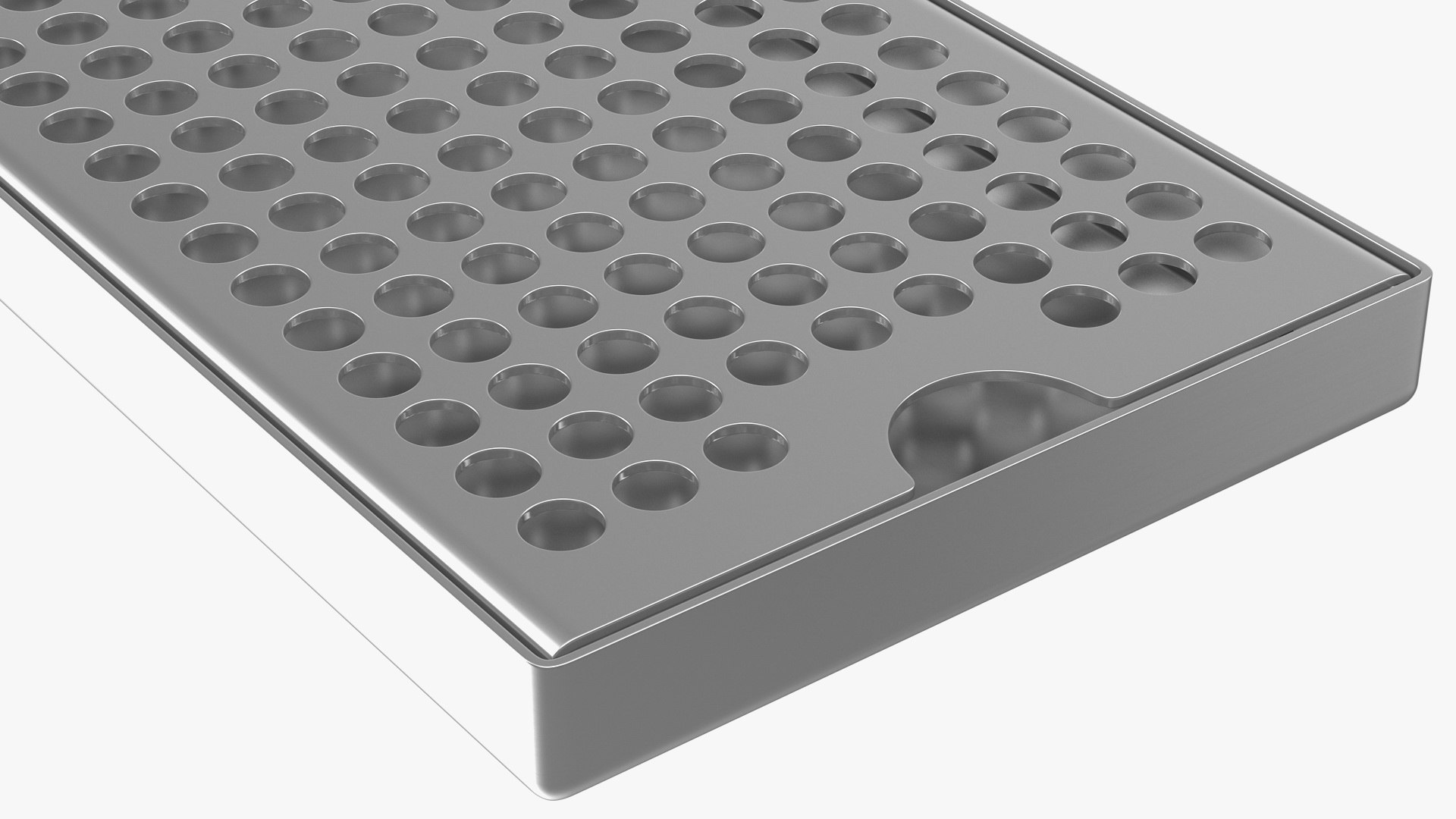 3D Stainless Steel Drip Tray - TurboSquid 1620840