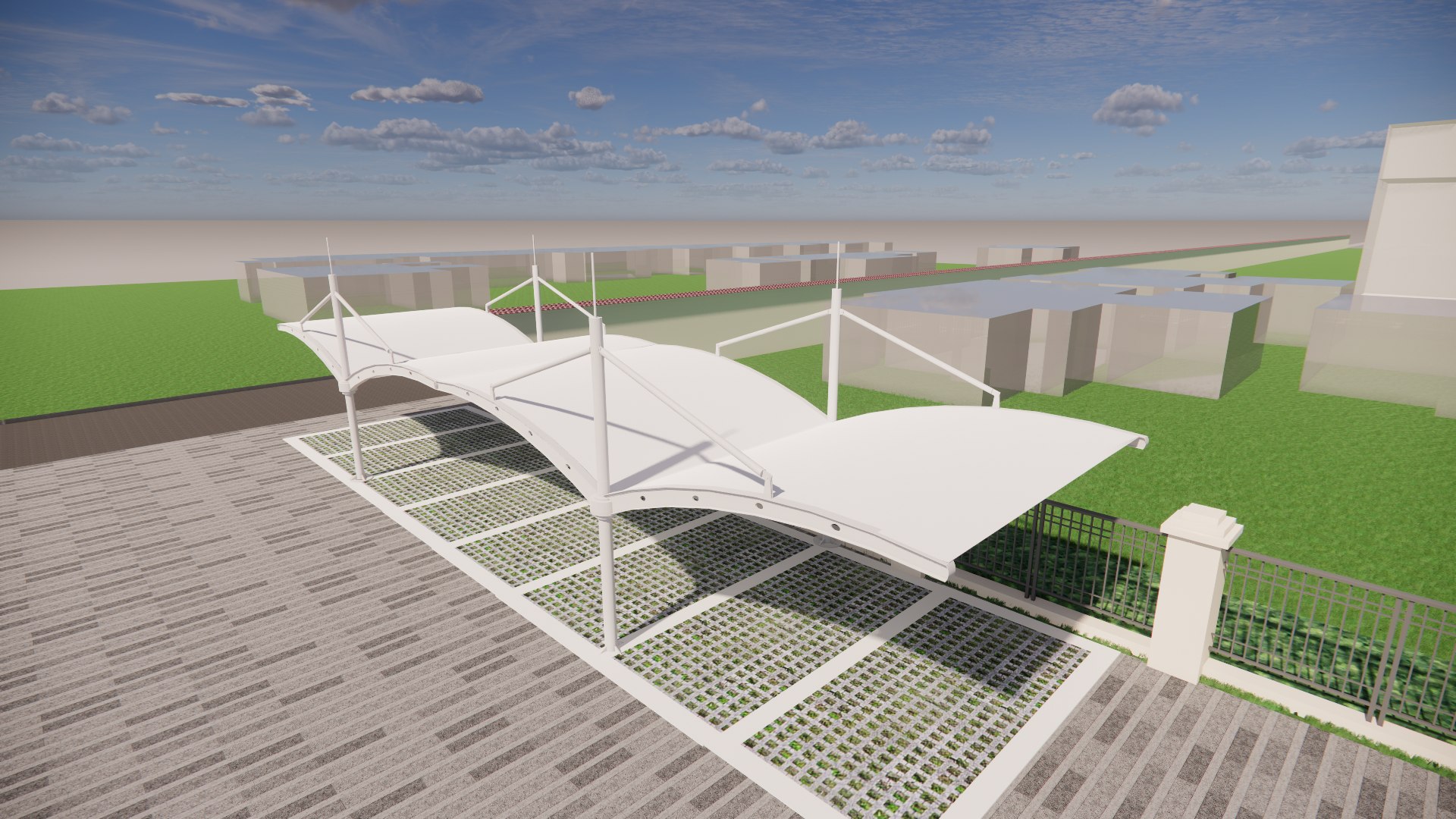 3D Tensile Structures Collection -A3 - TurboSquid 2385484