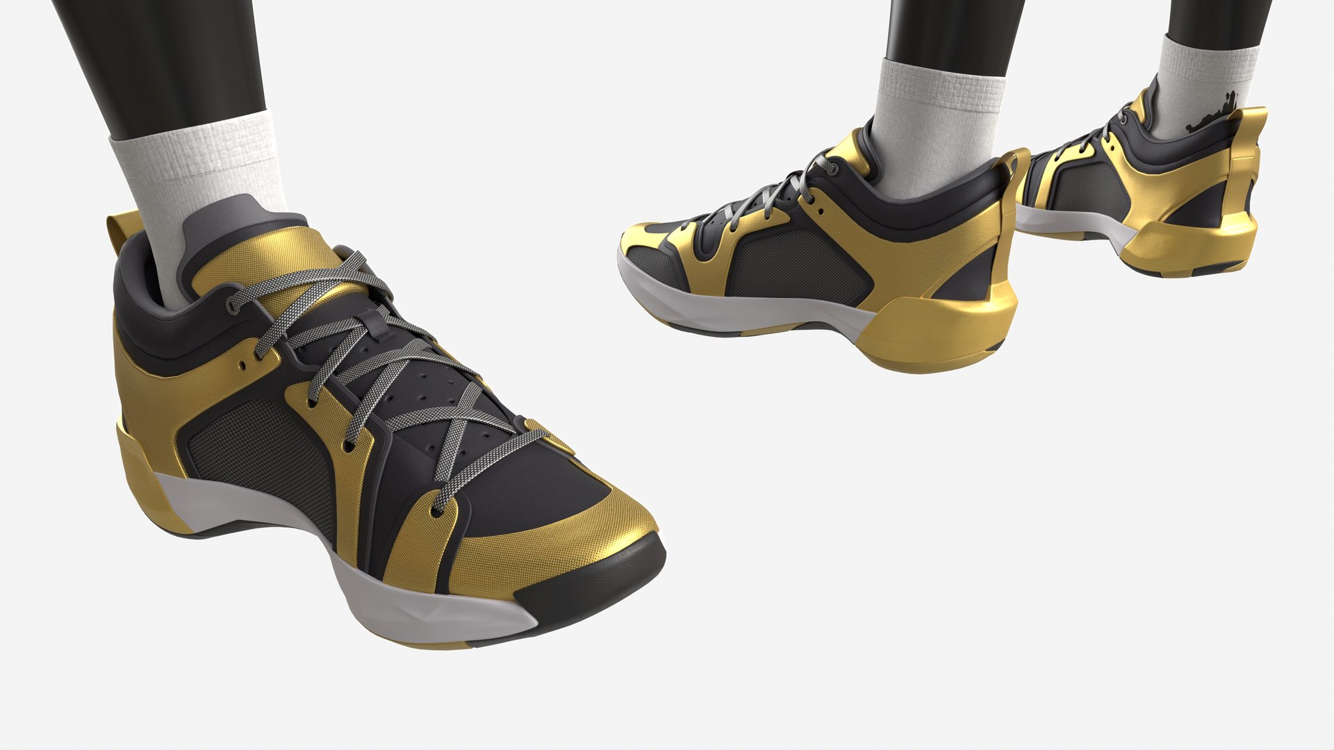 3D Male Mannequin in Basketball Uniform Standing with Ball - TurboSquid ...