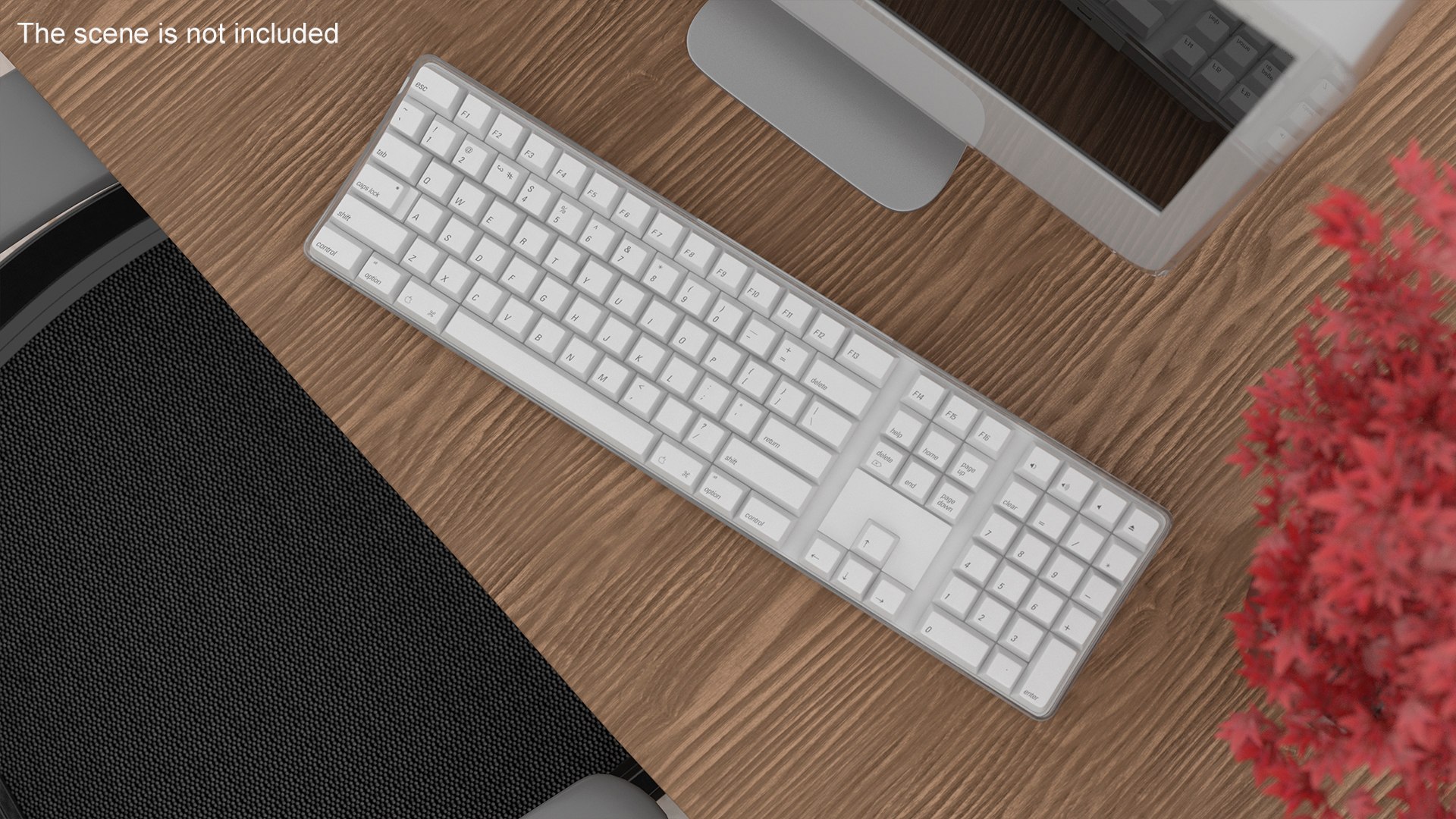 3D Apple Wireless Computer Keyboard Model - TurboSquid 2208606