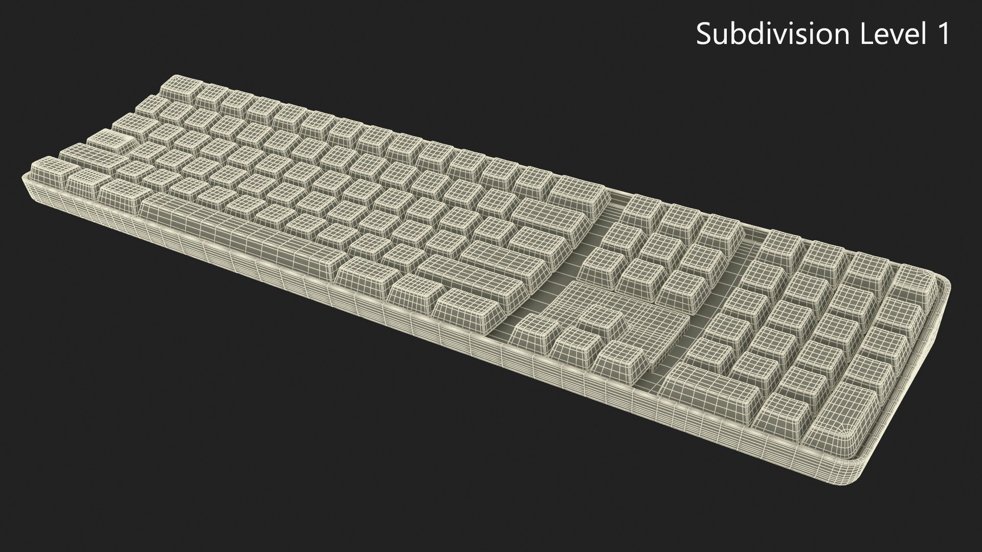 3D Apple Wireless Computer Keyboard Model - TurboSquid 2208606