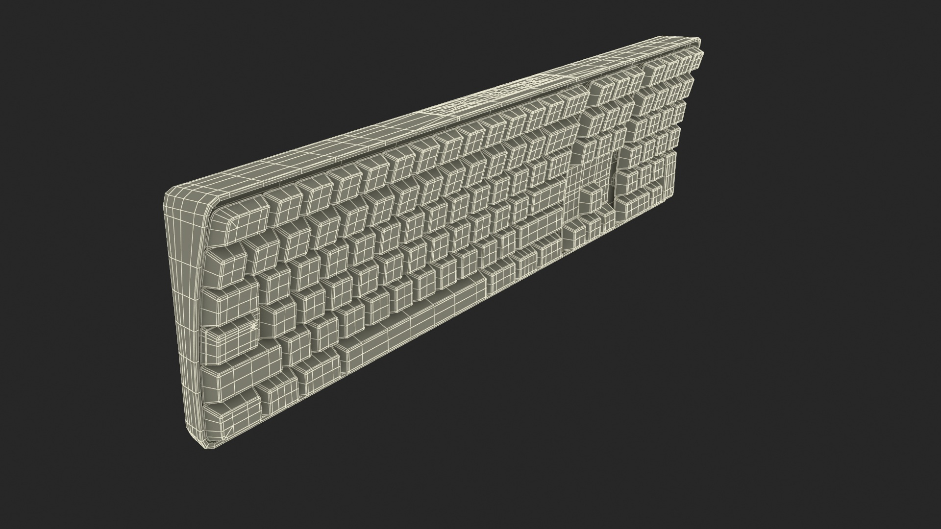 3D Apple Wireless Computer Keyboard Model - TurboSquid 2208606