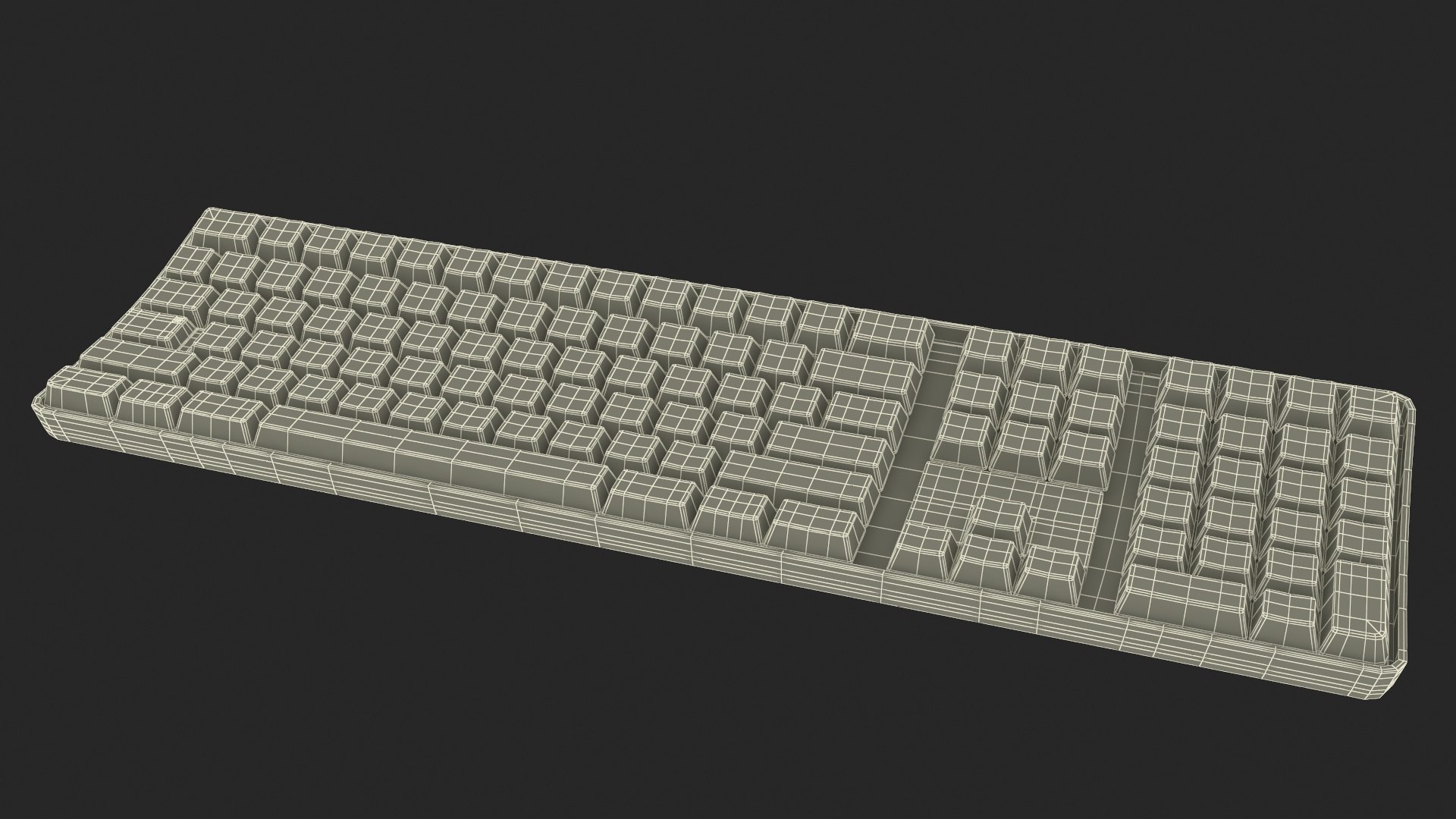 3D Apple Wireless Computer Keyboard Model - TurboSquid 2208606