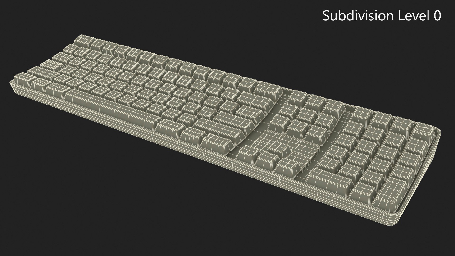 3D Apple Wireless Computer Keyboard Model - TurboSquid 2208606