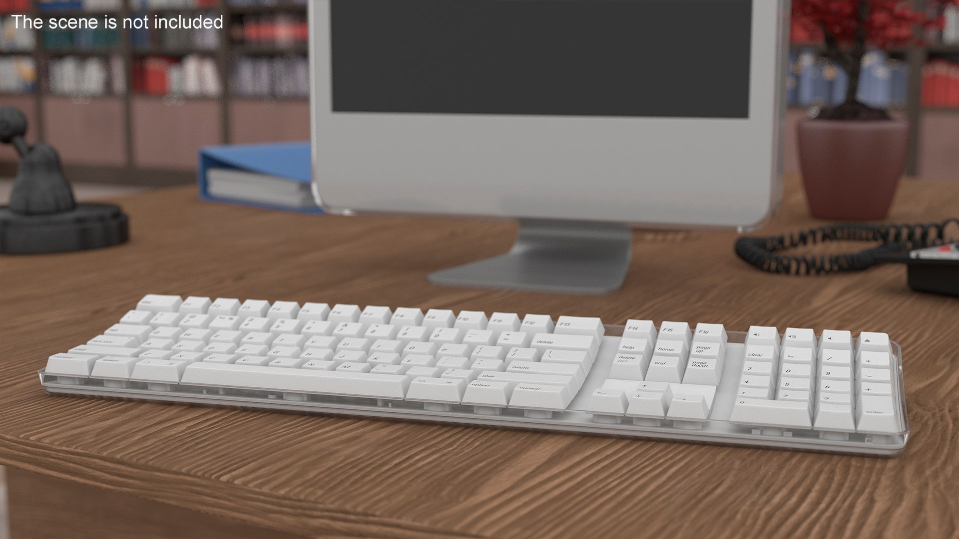 3D Apple Wireless Computer Keyboard Model - TurboSquid 2208606
