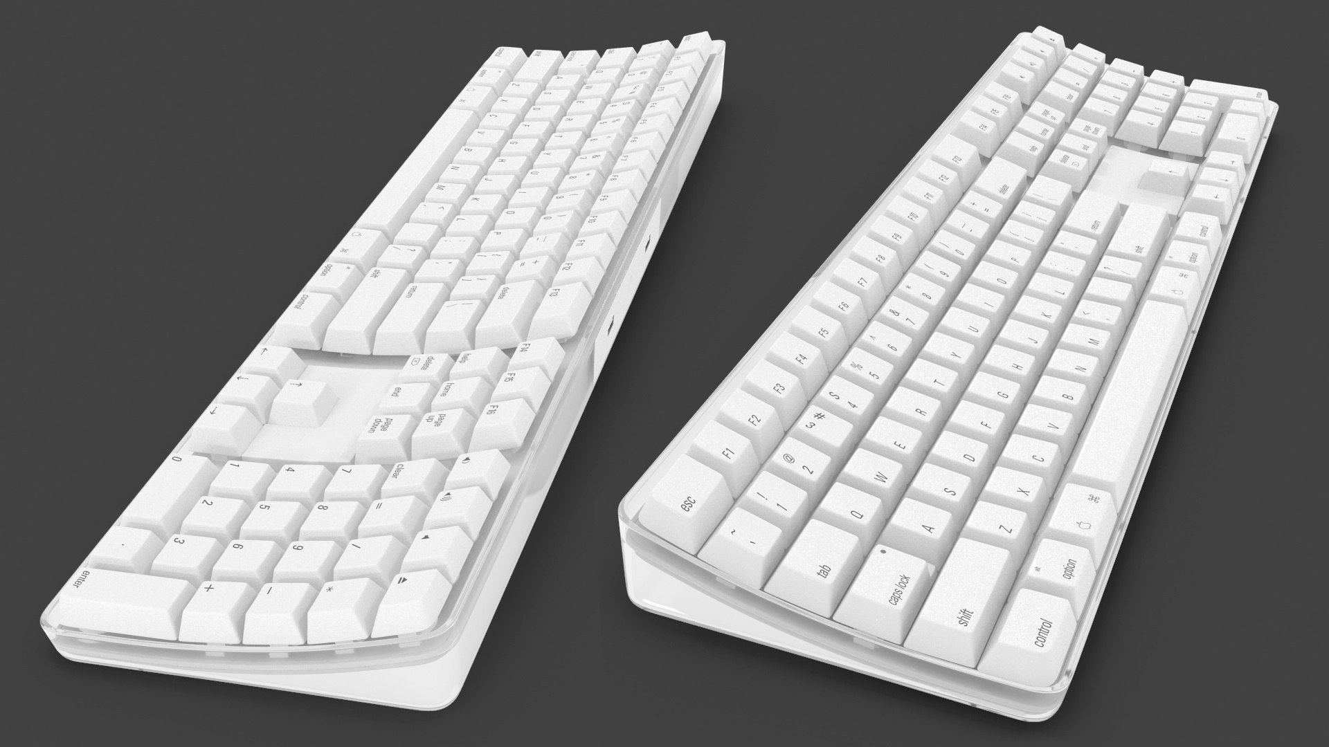 3D Apple Wireless Computer Keyboard Model - TurboSquid 2208606