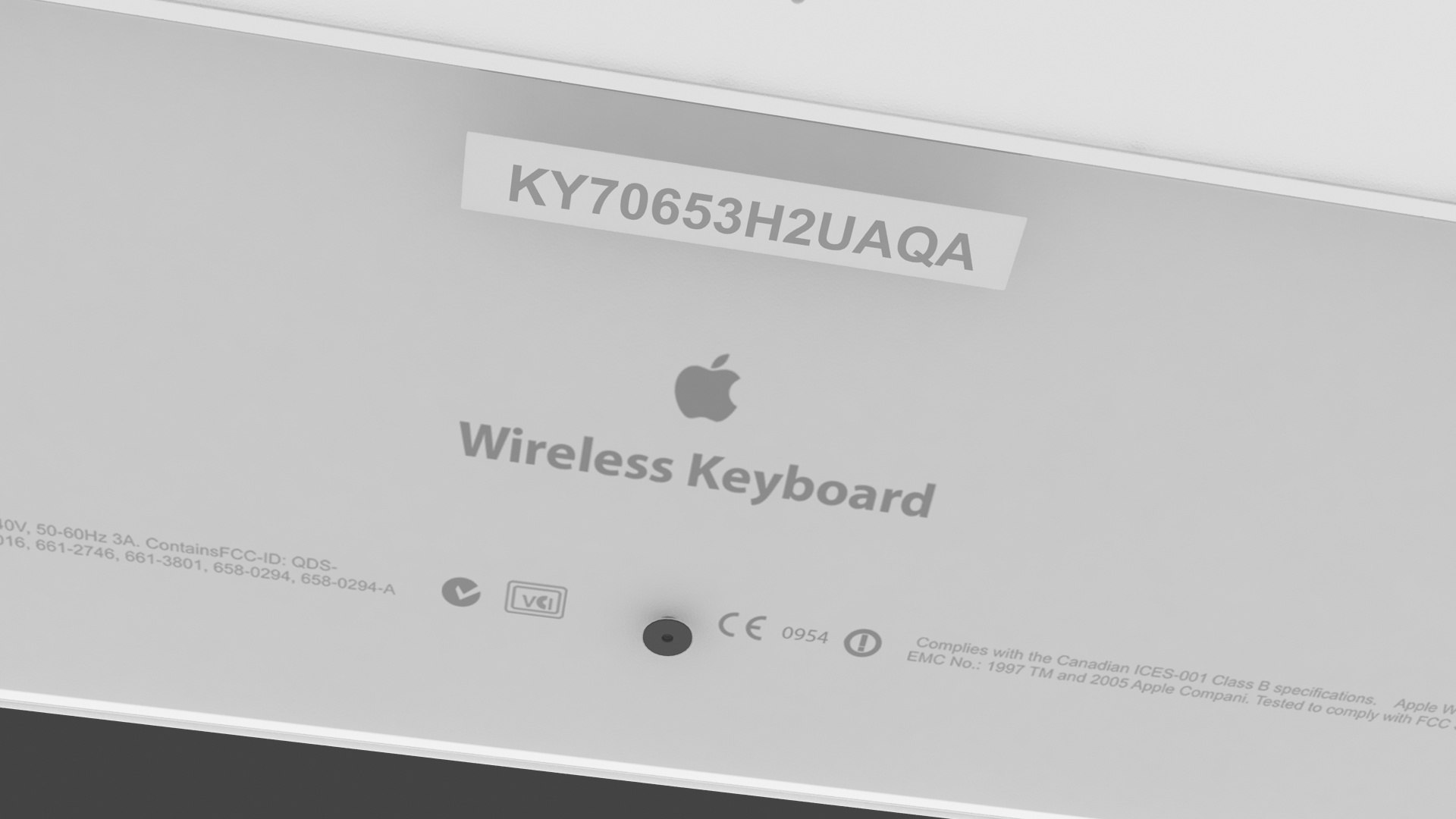 3D Apple Wireless Computer Keyboard Model - TurboSquid 2208606