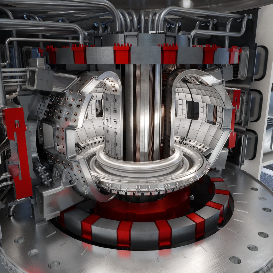 3D ITER Thermonuclear Reactor - TurboSquid 1987887