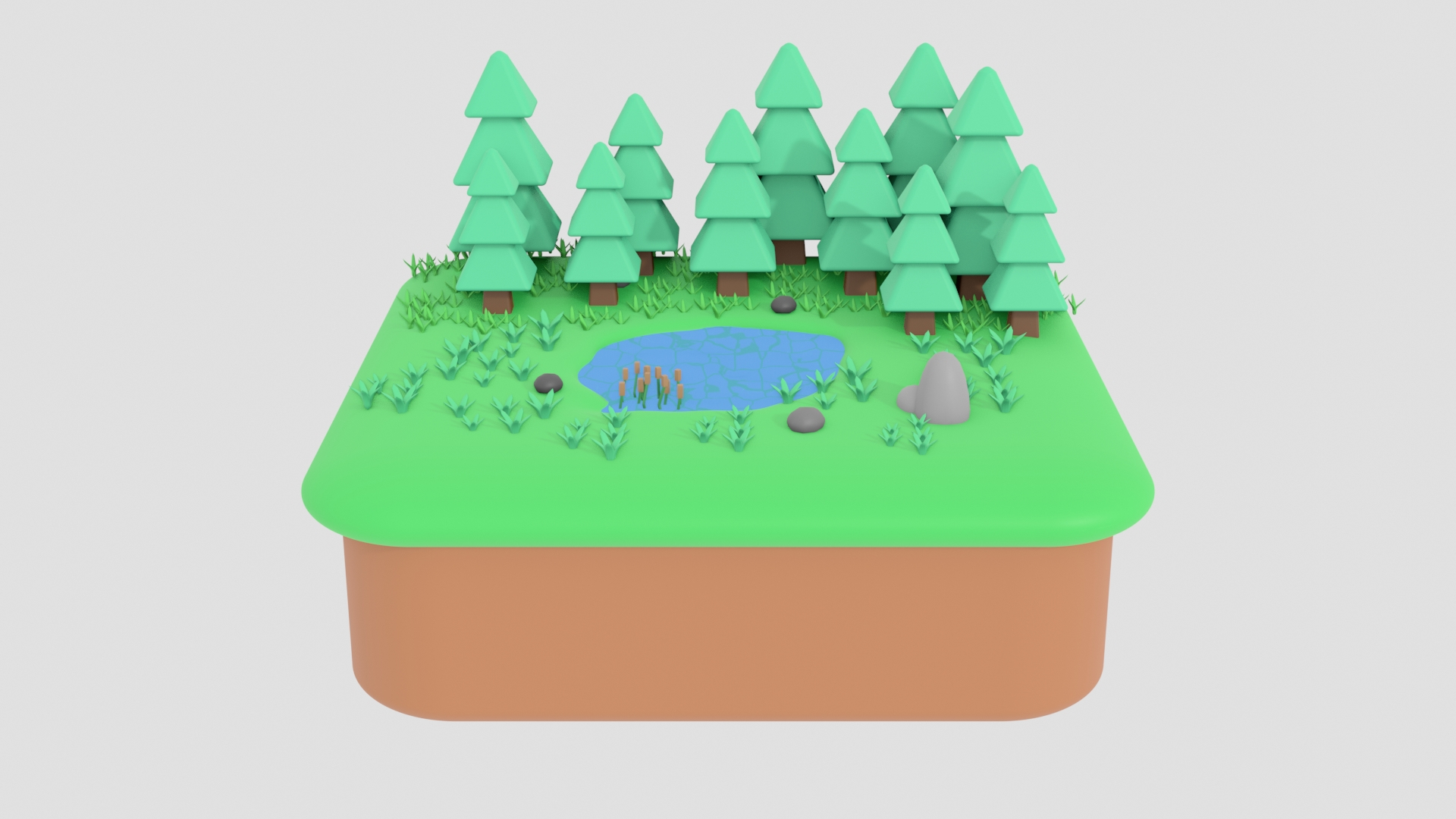 3D Island - TurboSquid 2076406