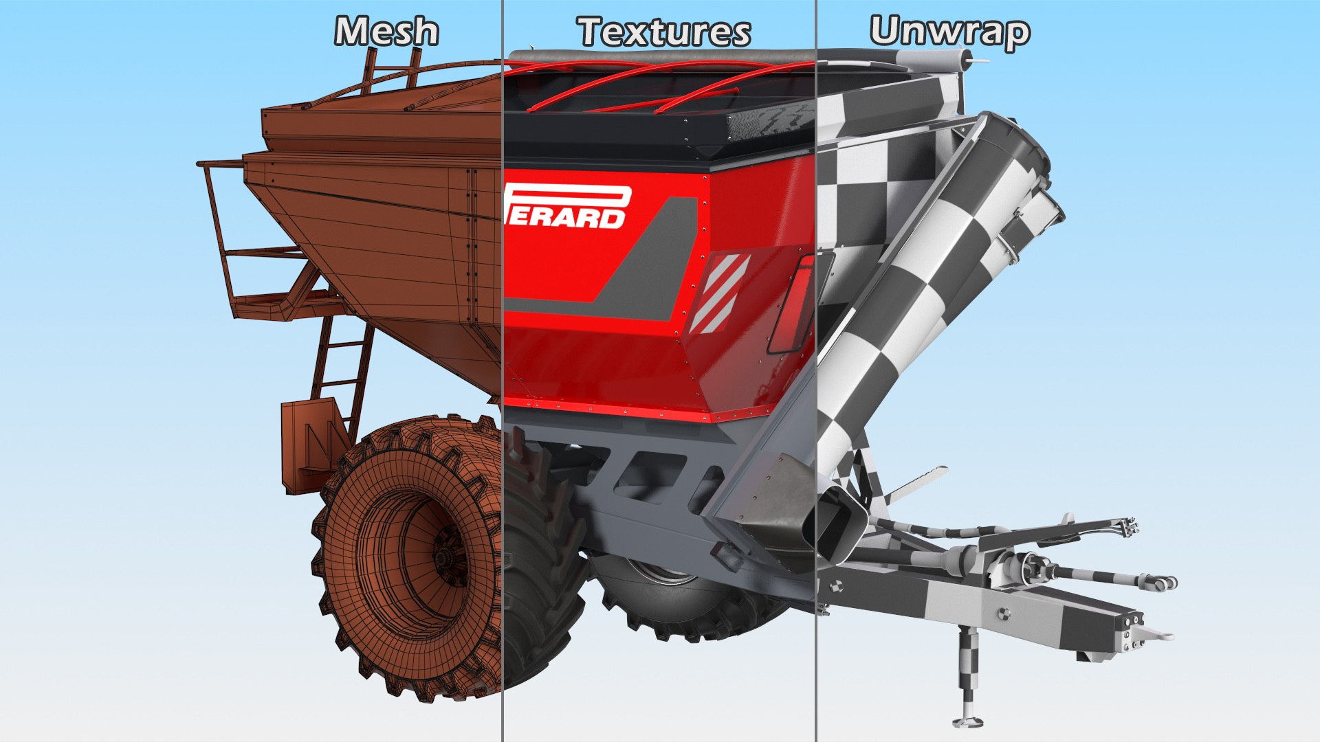 3D Perard X-Flow 19 Transbordeur Red New - TurboSquid 1727816