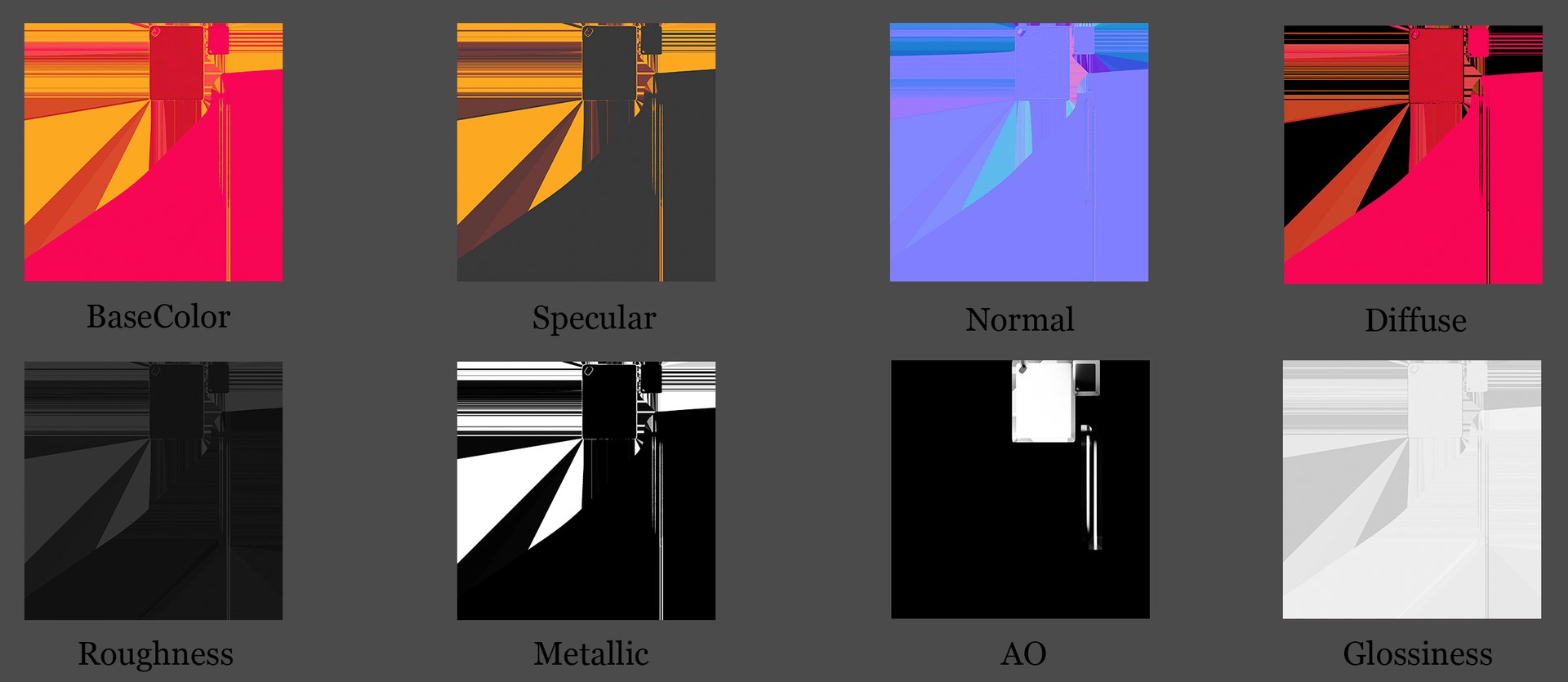 Gift Box Cube Label Yellow 3D Model - TurboSquid 1744667