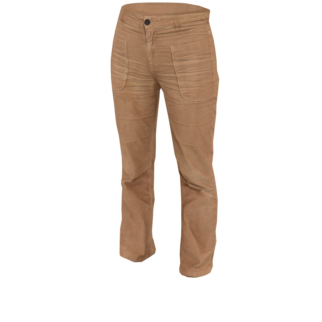 Game Ready Ocher Pants Model - TurboSquid 2025367