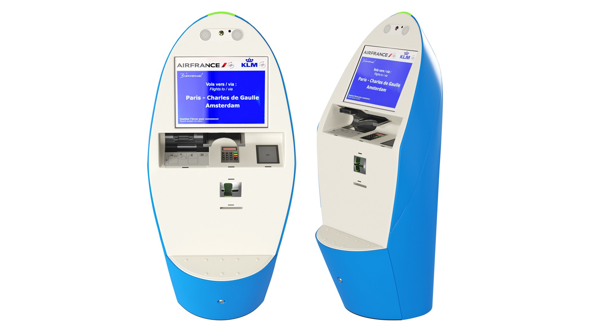 KLM Self-service Kiosk Model - TurboSquid 2070222