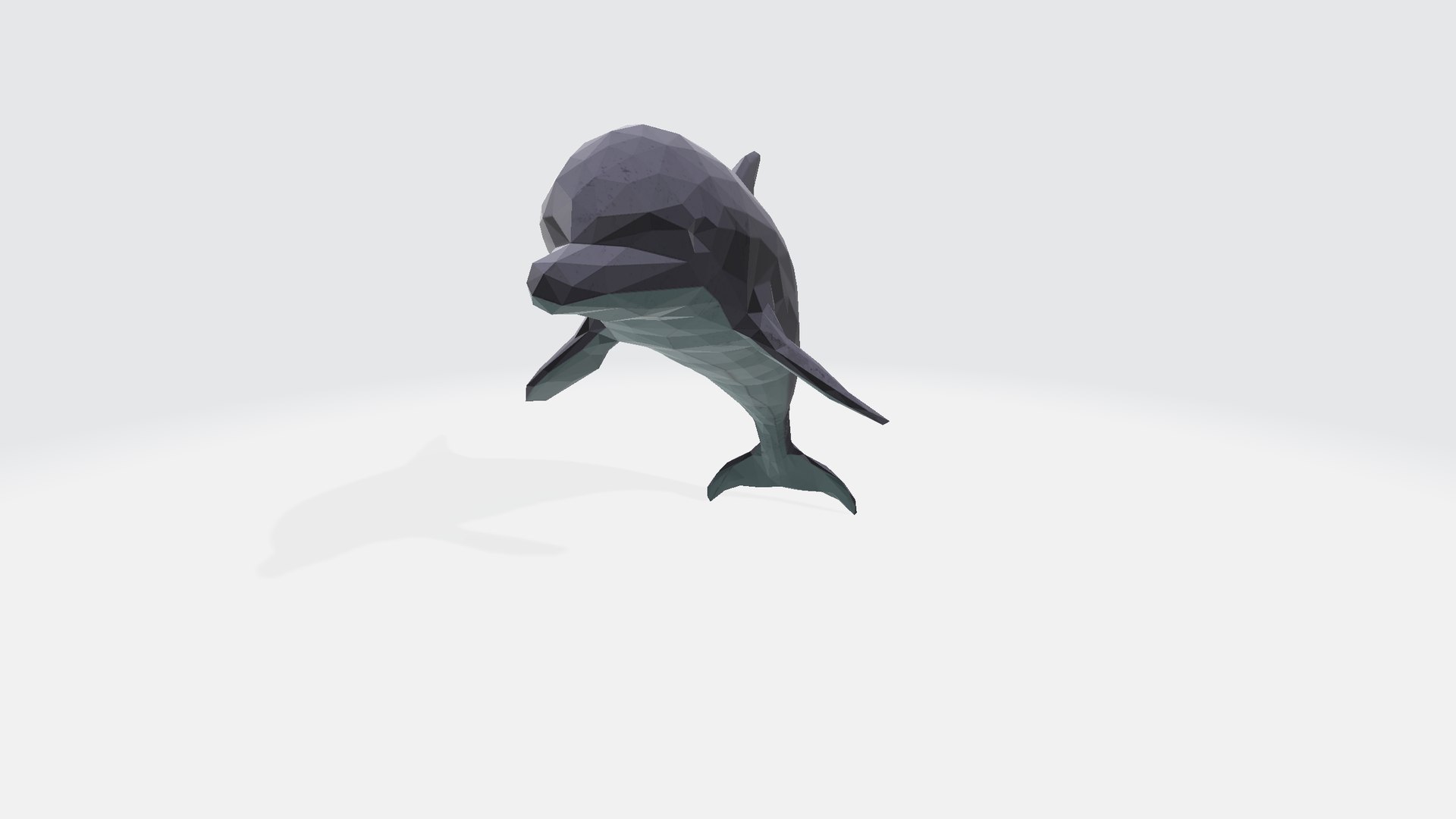 Dolphin - Low Poly 3D Model - TurboSquid 2407625