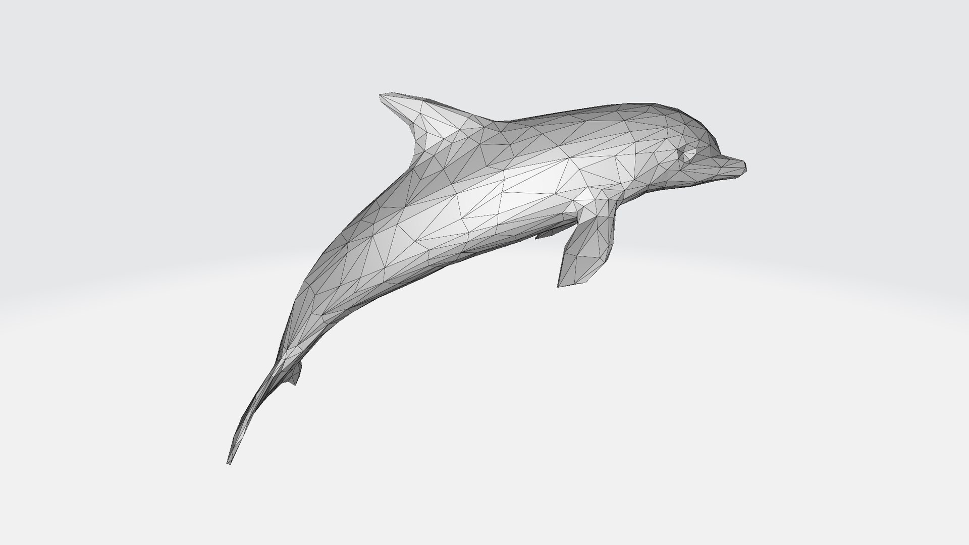 Dolphin - Low Poly 3D Model - TurboSquid 2407625
