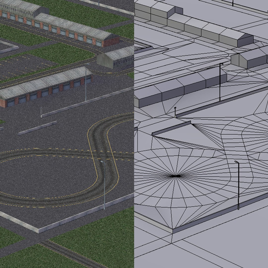 testtrack track 3d model