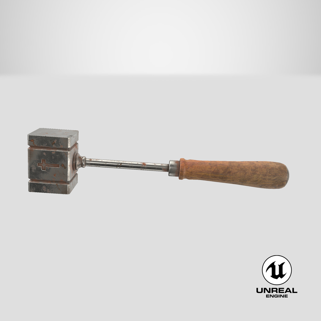 3d max vampire hunter kit mallet