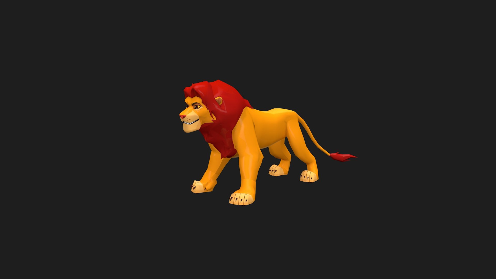 3D model Simba - TurboSquid 1737989