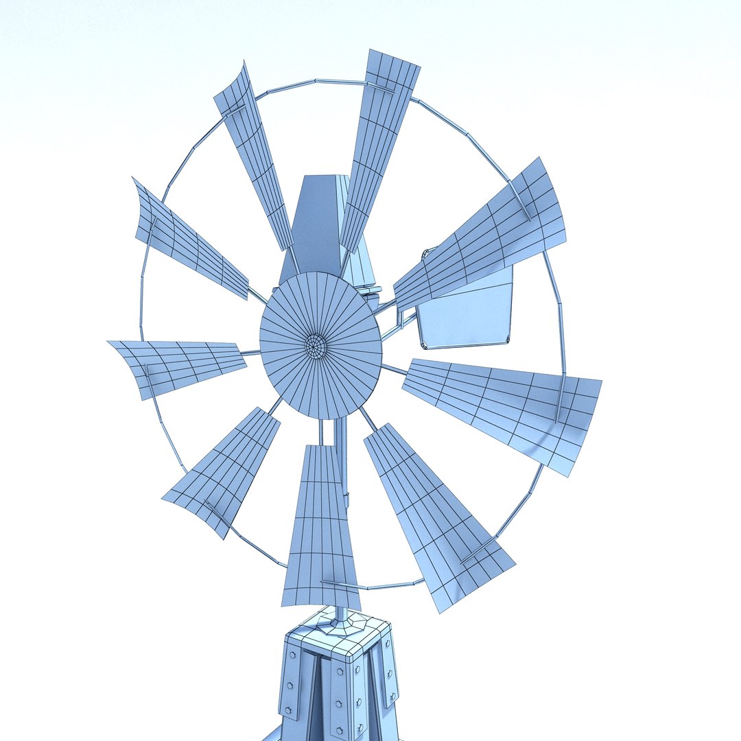 Wind Wild West 3d Model